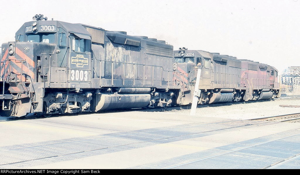 CMNW 3003, 3024, and 3025